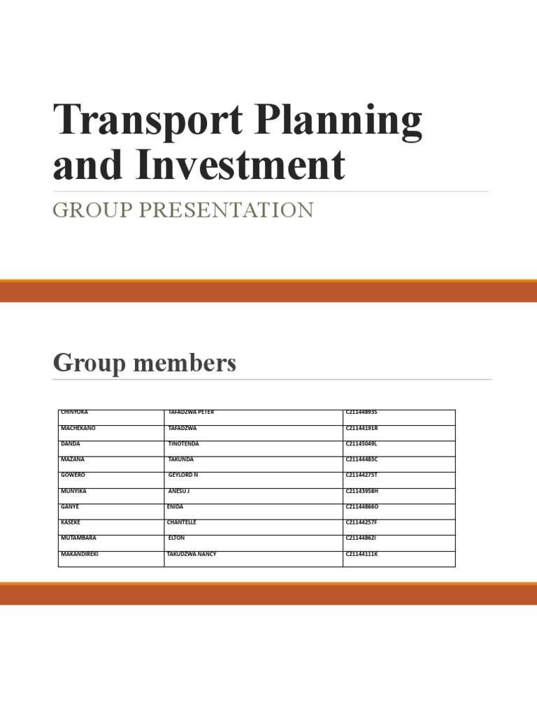 Chibbs Accessibility Assignment | PDF | Parking | Public Transport