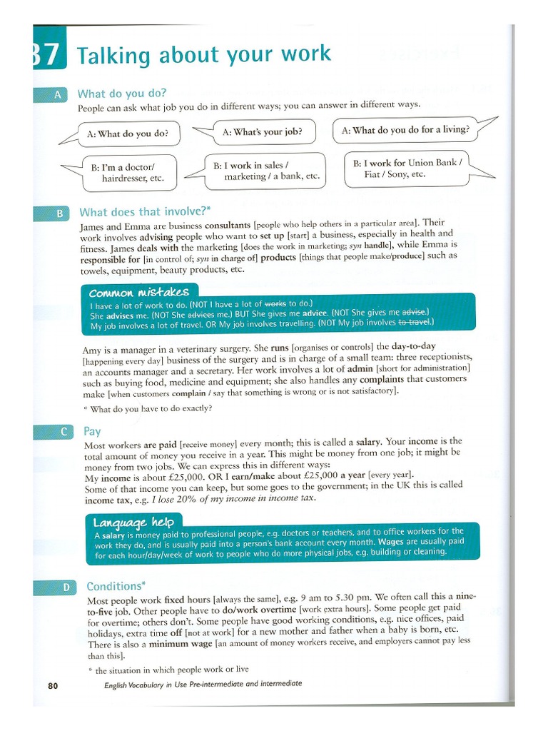 Business Vocabulary A2-B1 | PDF