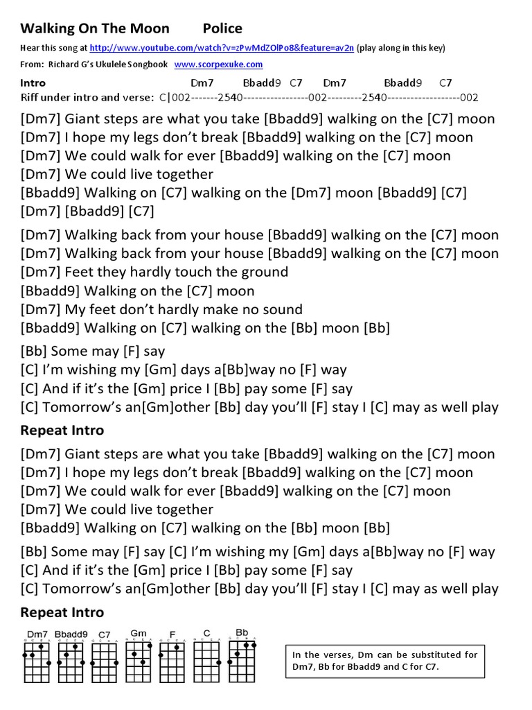 Walking On The Moon | PDF