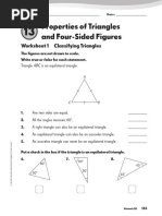 OCR A Level Maths Formula Sheet | PDF | Euclidean Geometry | Geometry