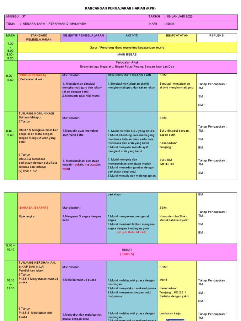 Bbai I - RPH - MGG 37 Perayaan Di M'sia | PDF