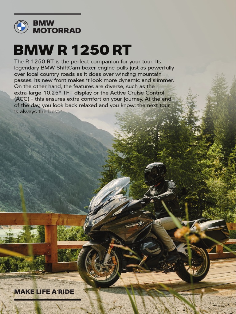 BMW - R 1250 RT - Spec Sheets | PDF | Vehicle Technology | Automotive ...