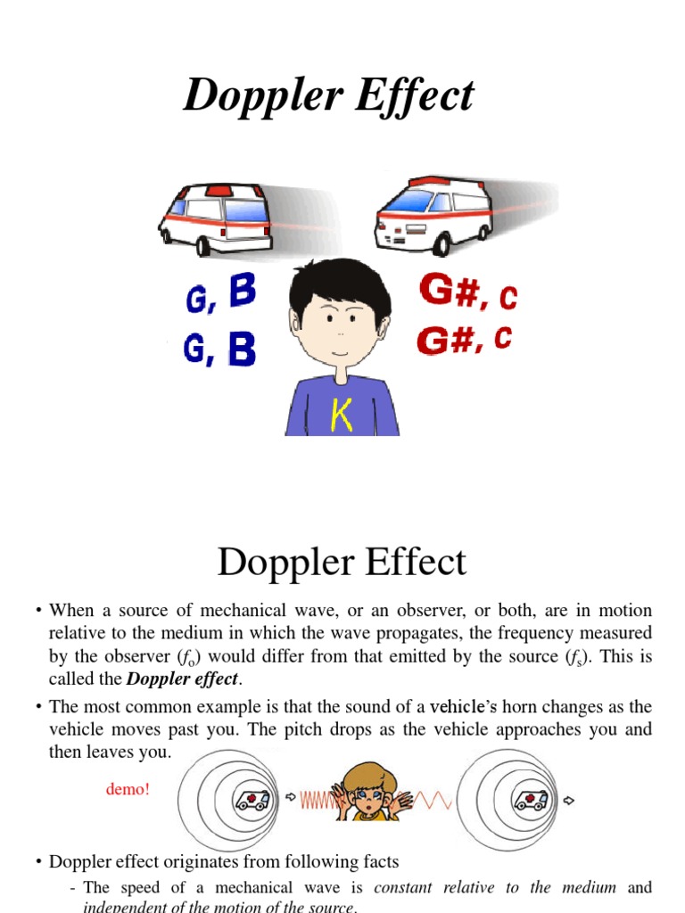 Doppler Effect | PDF | Doppler Effect | Waves