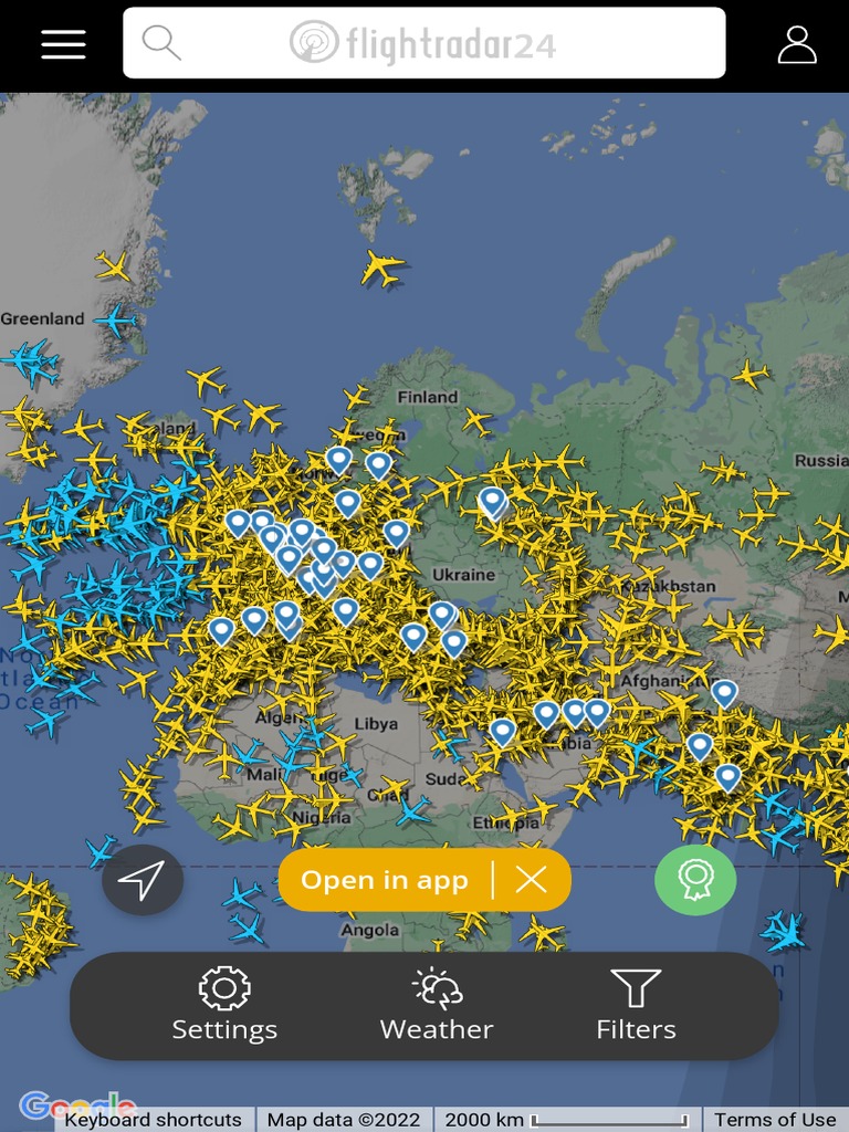 Flightradar24 Live Flight Tracker - Real-Time Flight Tracker Map | PDF