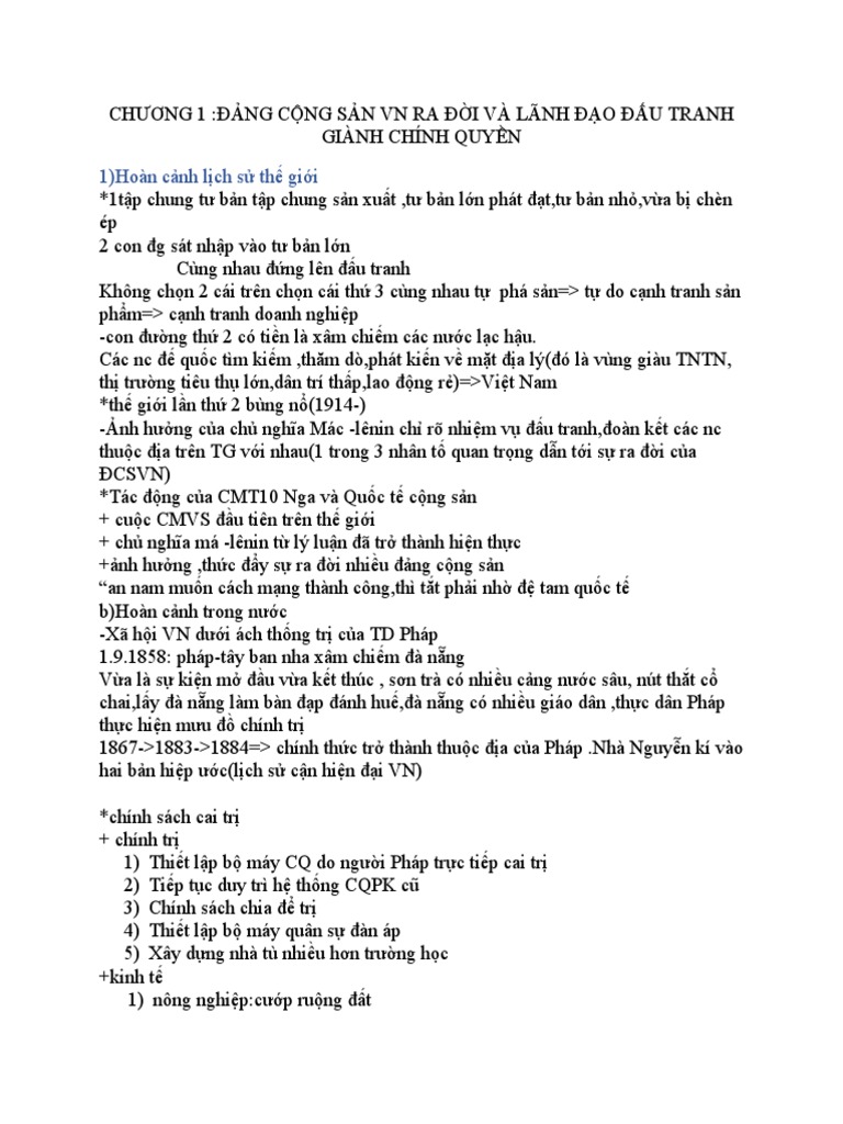 lịch sử đảng CSVN | PDF