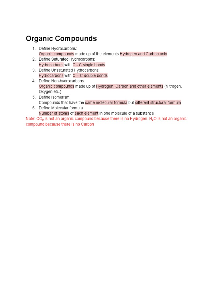 Organic Chemistry Basics | PDF | Petroleum | Alkene