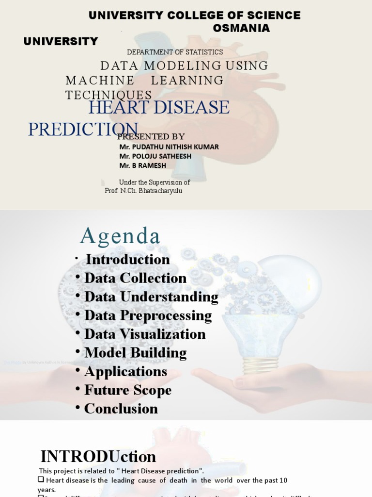 Final PPT Heart Disease | PDF | Machine Learning | Logistic Regression