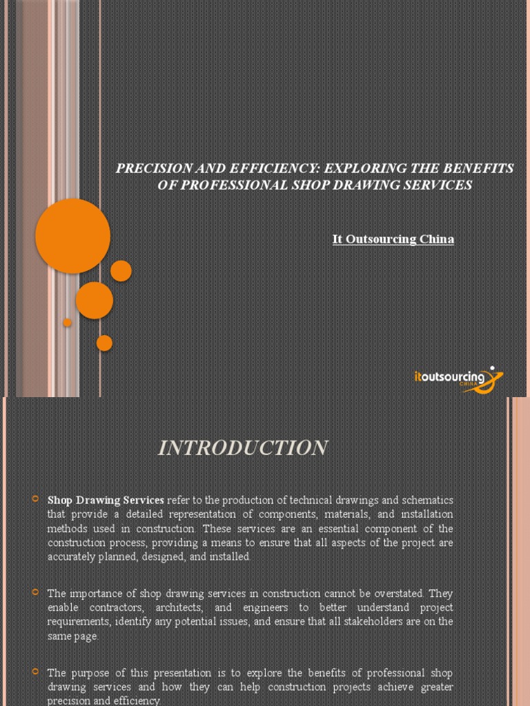 Benefits of Professional Shop Drawing Services | Download Free PDF ...