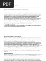 Democratic Participant Theory | PDF | Mass Media | Communication