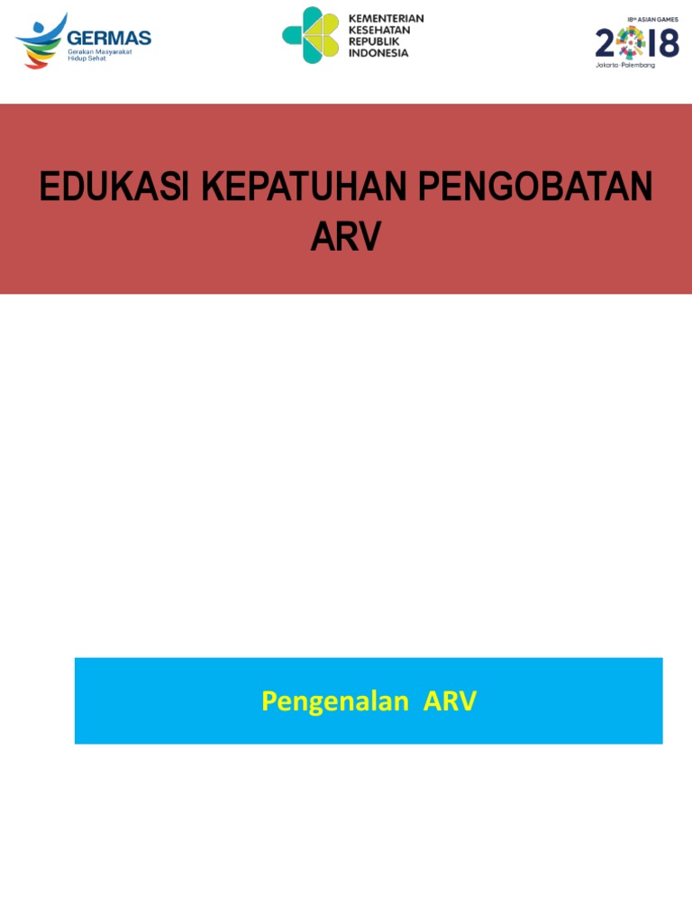 3 - Modul Inti Edukasi Kepatuhan Pengobatan ARV. | PDF