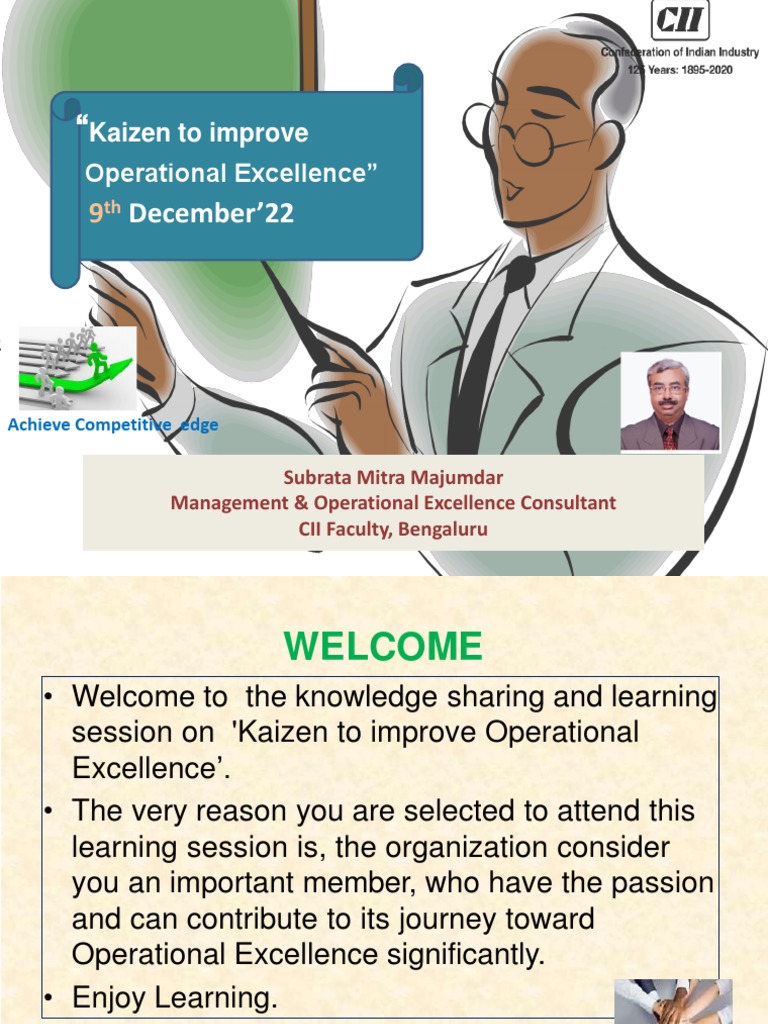 Kaizen To Improve Operational Excellence PDF | PDF | Inventory ...