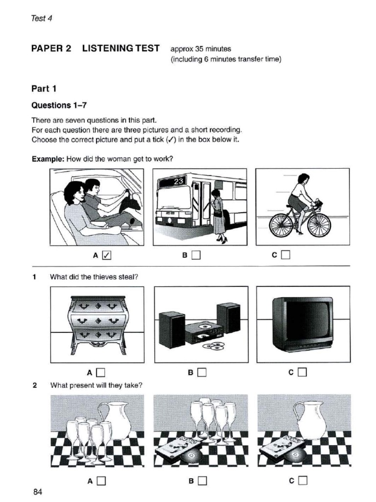 B1 Listening Practice 1 | PDF