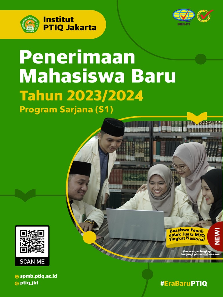Biaya dan Pendaftaran PTIQ Jakarta 2024 | PDF