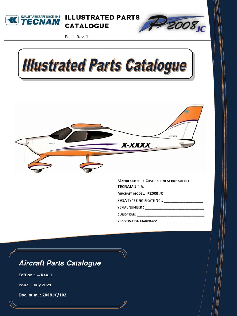 P2008 JC - IPC - Ed.1 Rev.1 PDF | PDF | Flight Control Surfaces ...