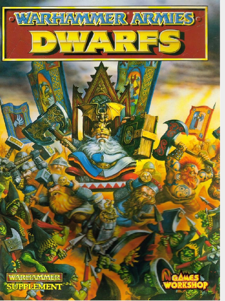 Warhammer 5th Edition Army Book Dwarfs PDF | PDF | Speculative Fiction ...