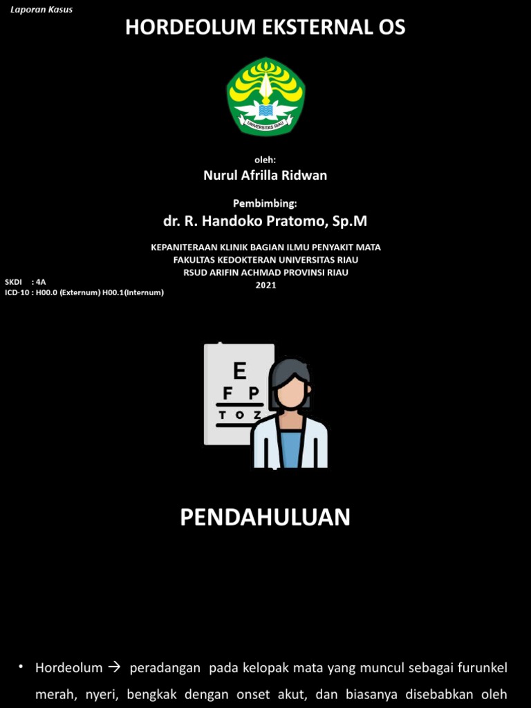 Hordeolum Eksterna-Nurul Afrilla Ridwan | PDF