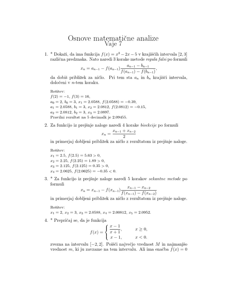 Fri M1 Oma 1819 Vaje 07 Pdf 