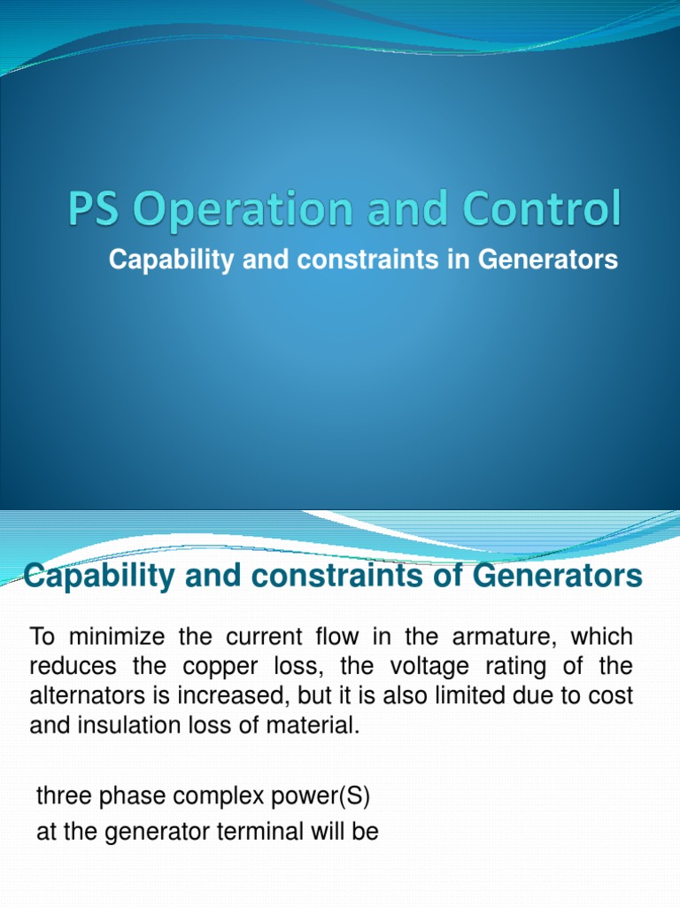 Lecture 3 Pdf Electric Generator Ac Power