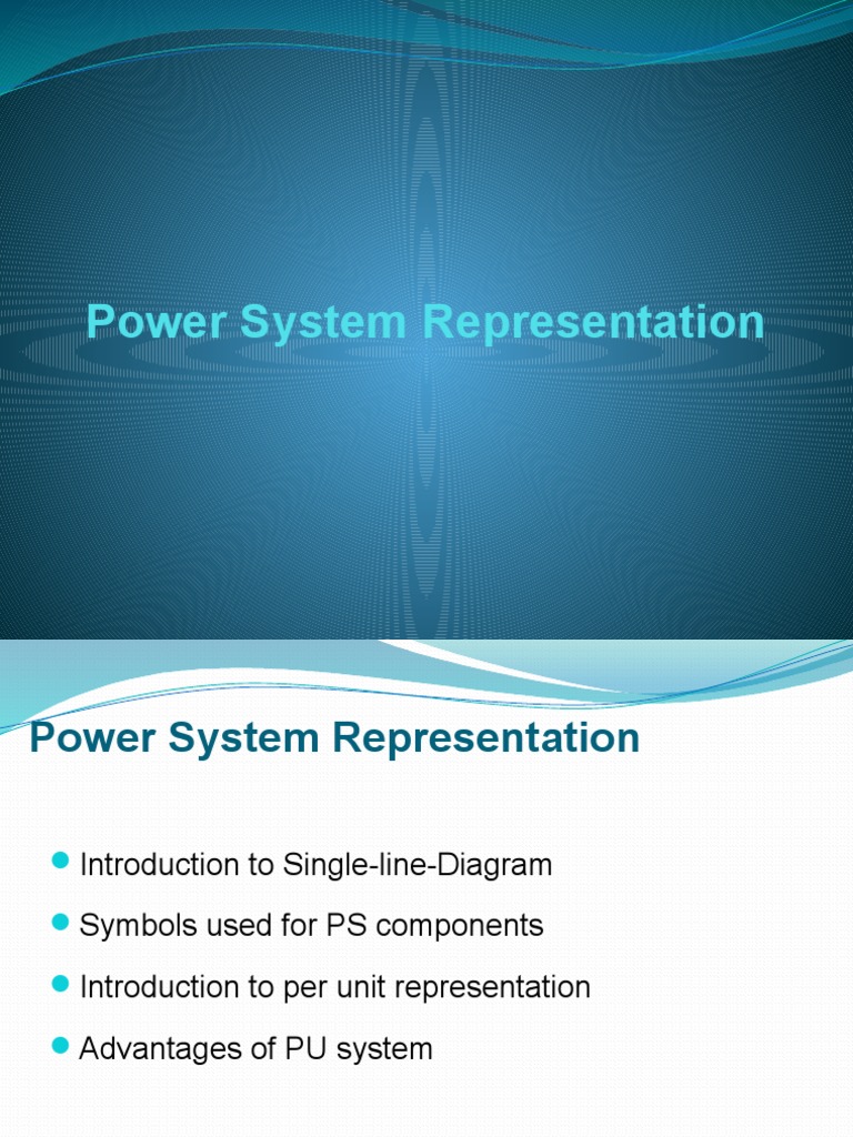 Lectur Power Sys Representation 30032020 110408pm | PDF | Quantity ...