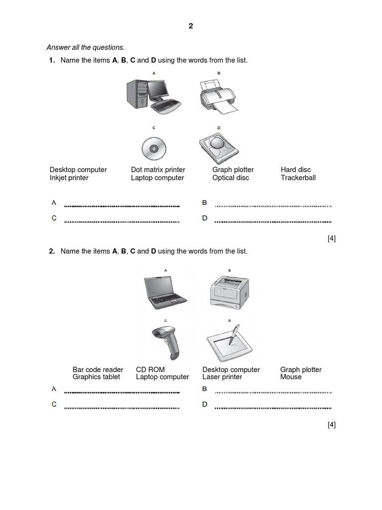 Grade 4 - Ict - P1 - 2022 - Term2 PDF | PDF