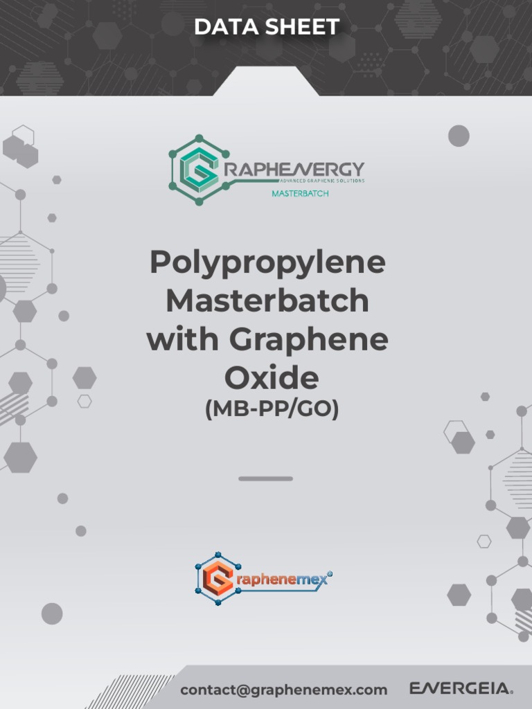 Polypropylene Masterbatch with Graphene | PDF | Graphene | Chemistry