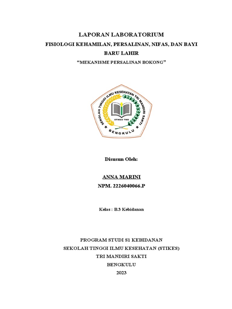 Revisi 4 - Anna - Marini - Mekanisme - Persalinan - Bokong | PDF