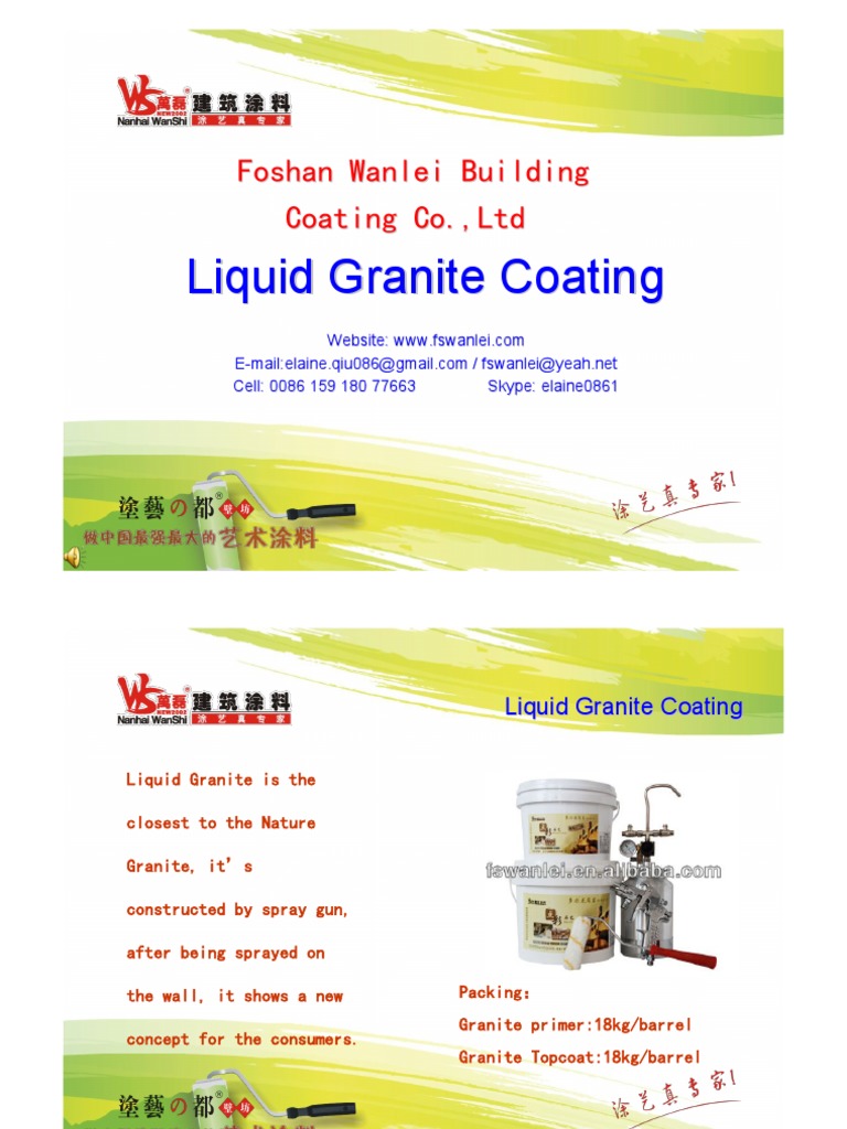 Liquid Granite Coating | PDF