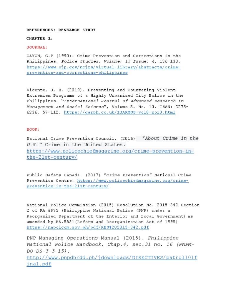 REFERENCES | PDF