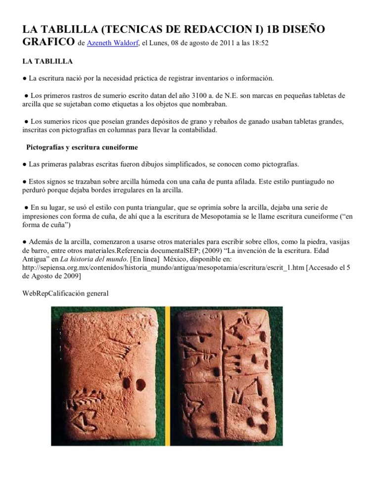La Tablilla | PDF