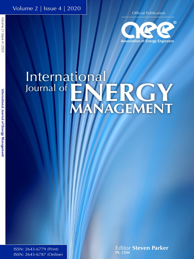 IJEM Vol2 Iss4 Online COMPLETE | PDF | Efficient Energy Use | Energy Management