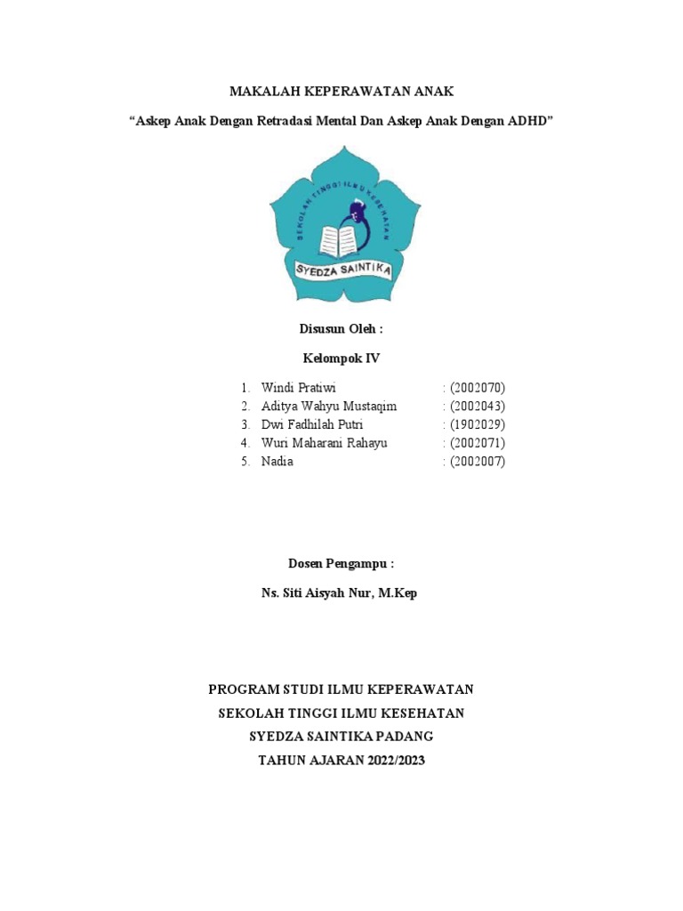 Makalah Anak | PDF