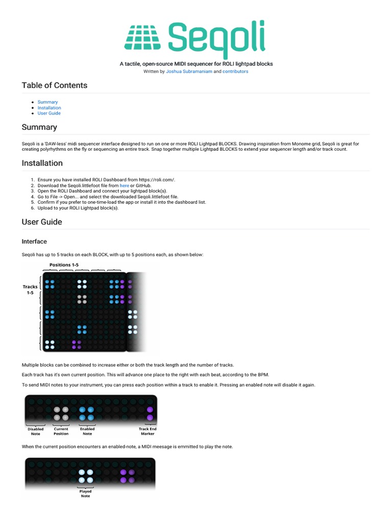Sequoli - UserGuide | PDF Sequoli - UserGuide | PDF