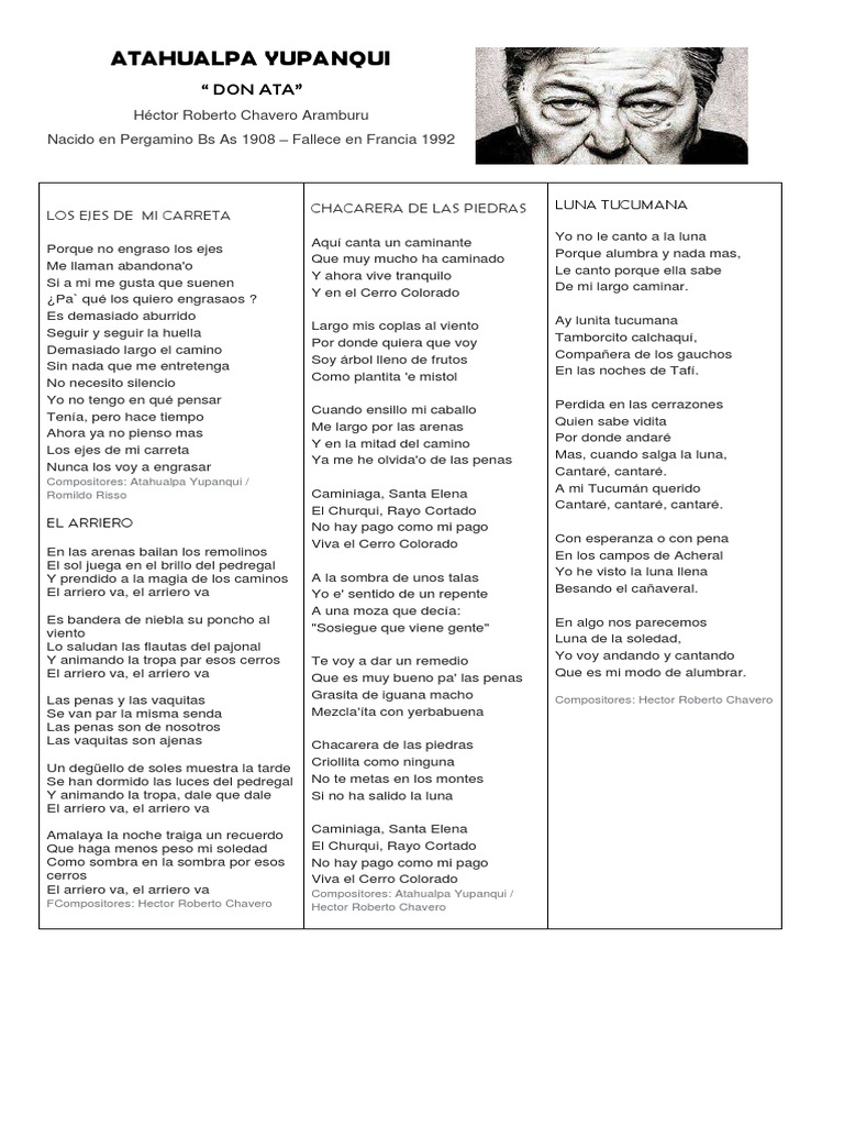 ATAHUALPA YUPANQUI | PDF | Argentina
