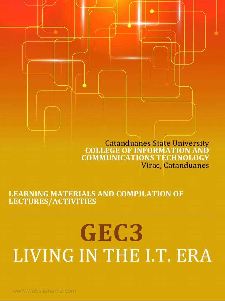 GEC.E3 Ch3.L3 PDF | PDF | Broadcasting | Radio