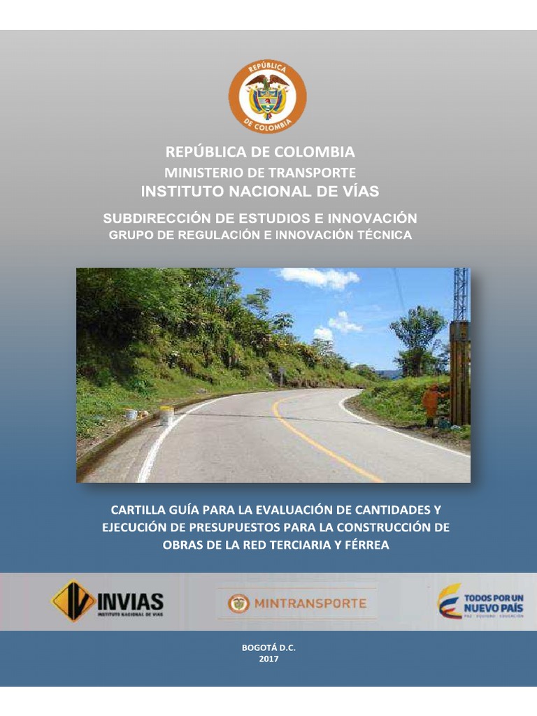 Cartilla Diseños Invías | PDF