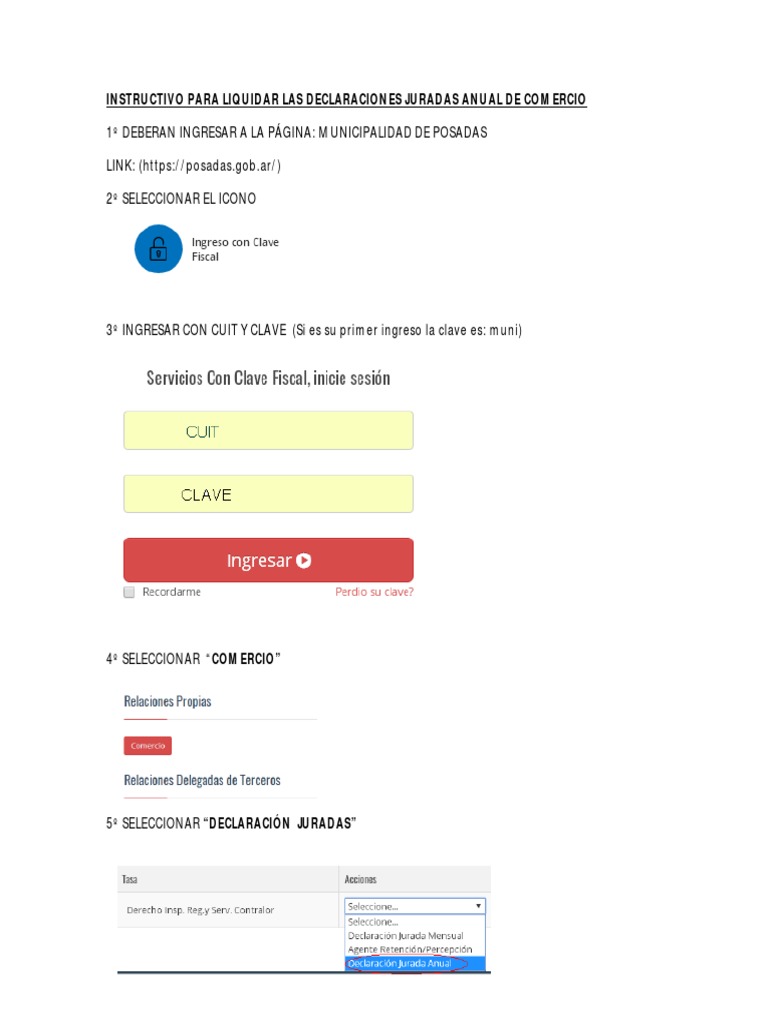 Instructivo Dja | PDF