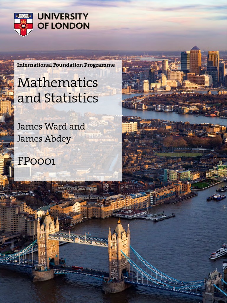 IFP - Mathematics and Statistics PDF | PDF | Equations | Probability Distribution