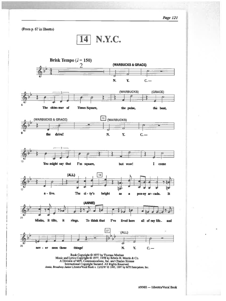 Annie - NYC | PDF