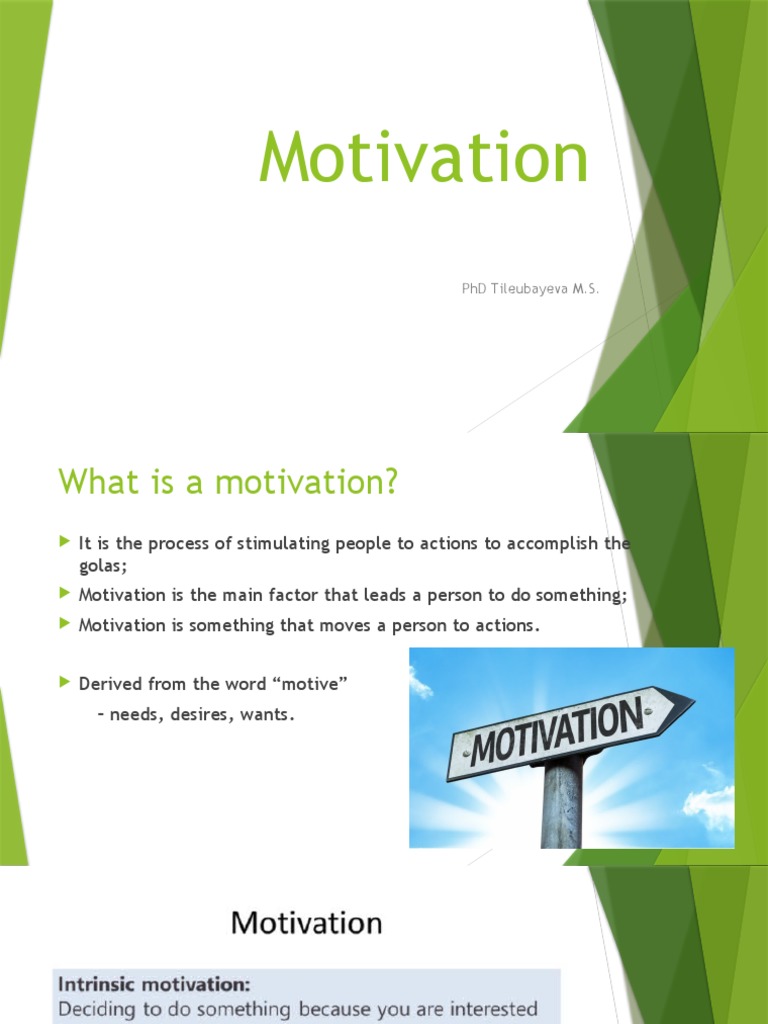 Understanding Motivation Theories | PDF
