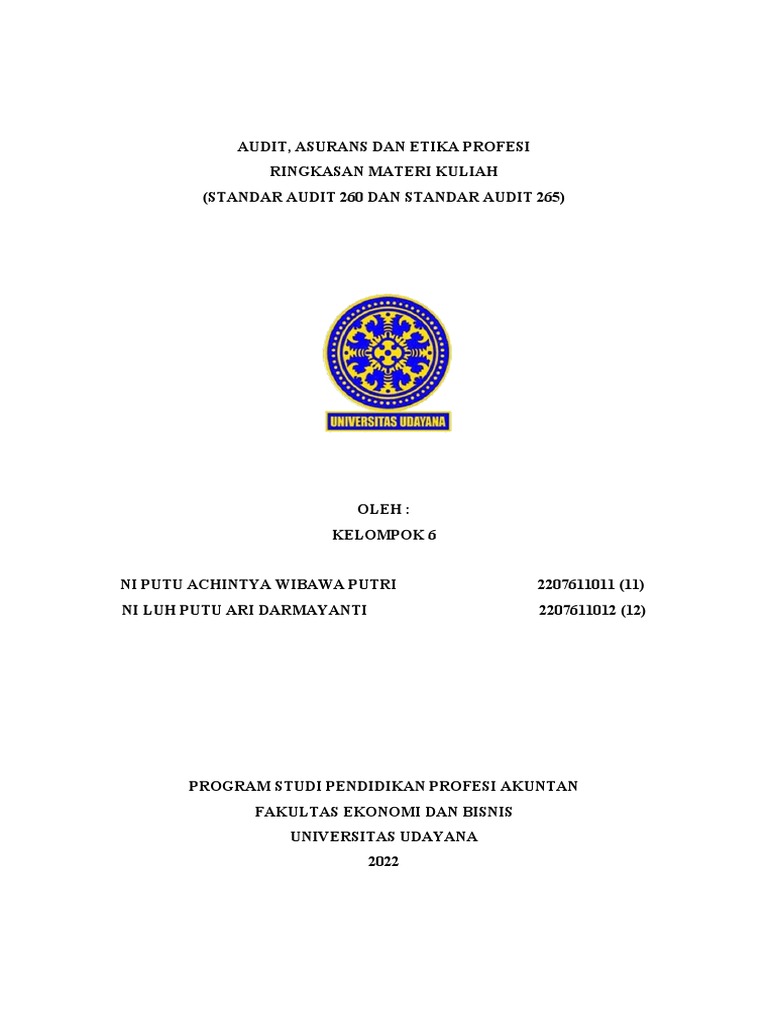 RMK Kelompok 6 | PDF