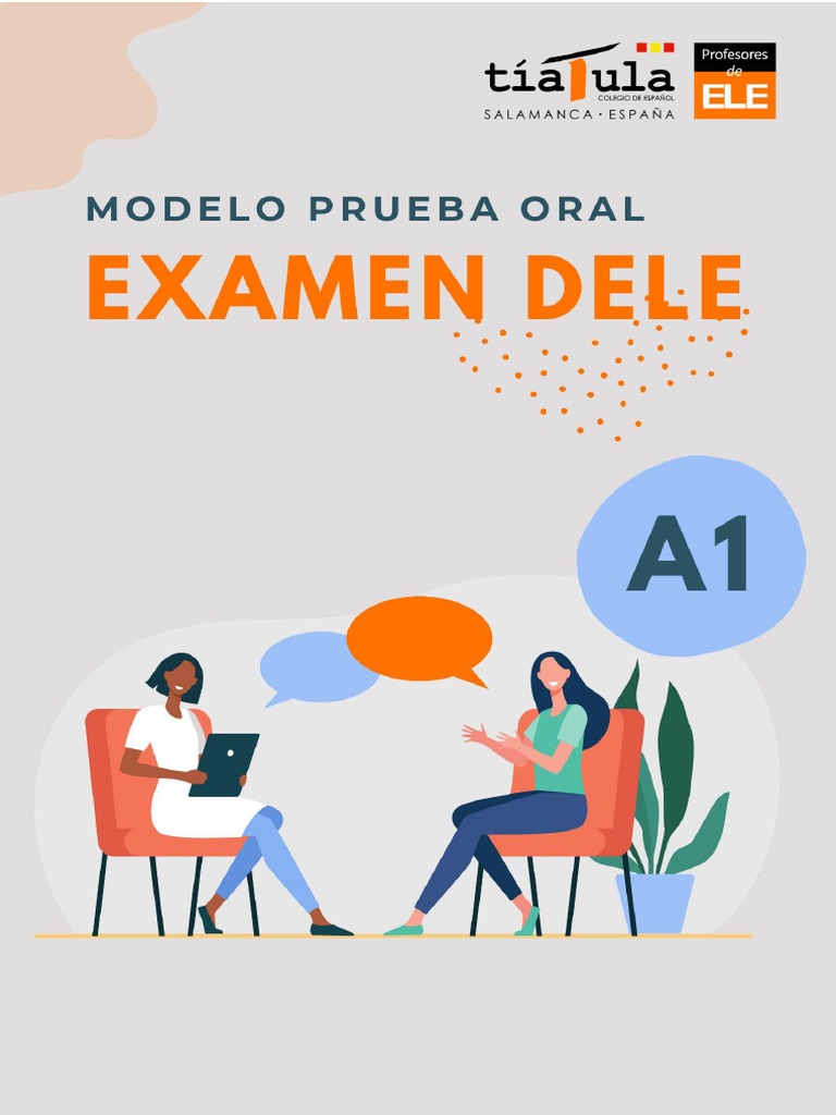 Modelo Prueba Oral Examen DELE A1 | PDF | Cognición | Ciencia cognitiva