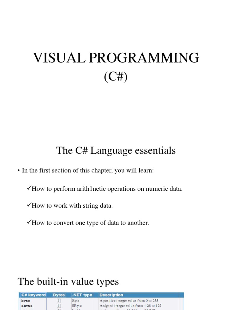 Week 1 C Pdf Data Type Boolean Data Type