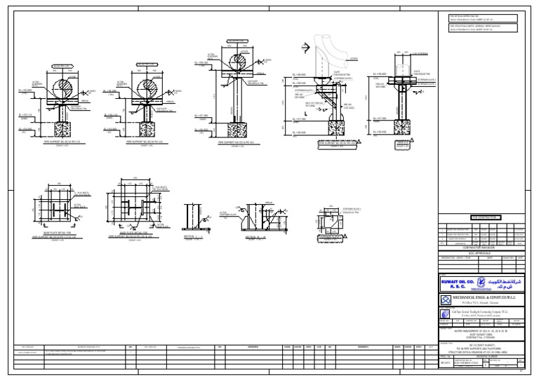 Support Drawing | PDF