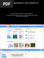 Scratch Manual | PDF | Scratch (lenguaje de programación) | Point and Click