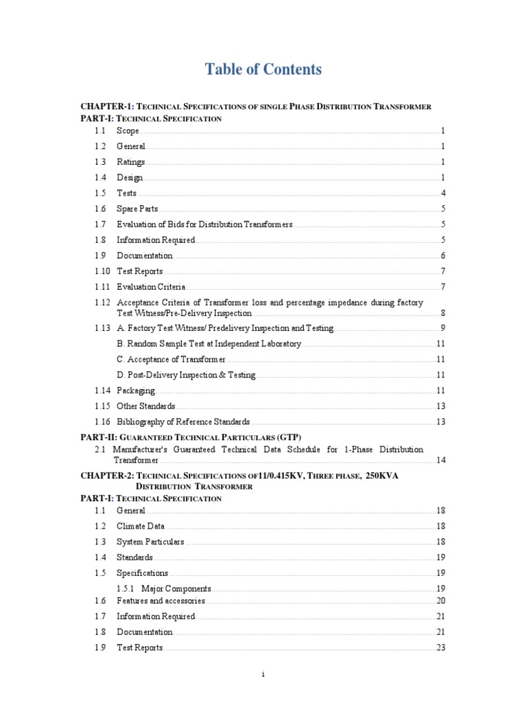 Transformer Specification Pdf Pdf Transformer Insulator Electricity