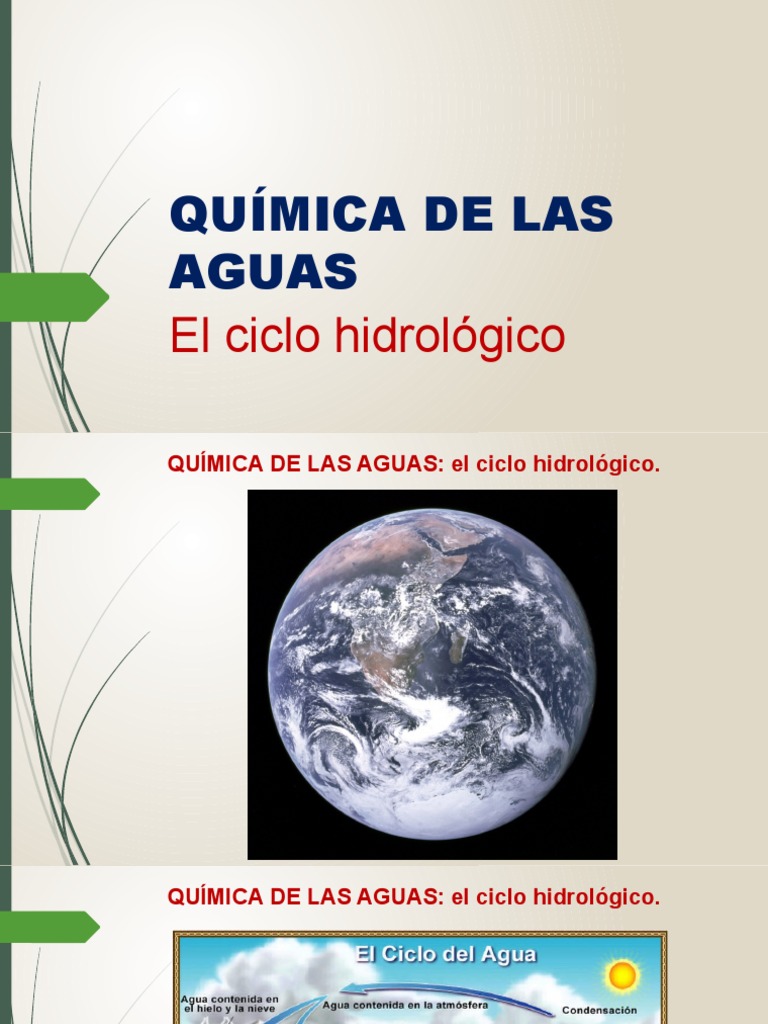 2 - Quimica Del Agua - Composicion | PDF | Geografía Física | Química