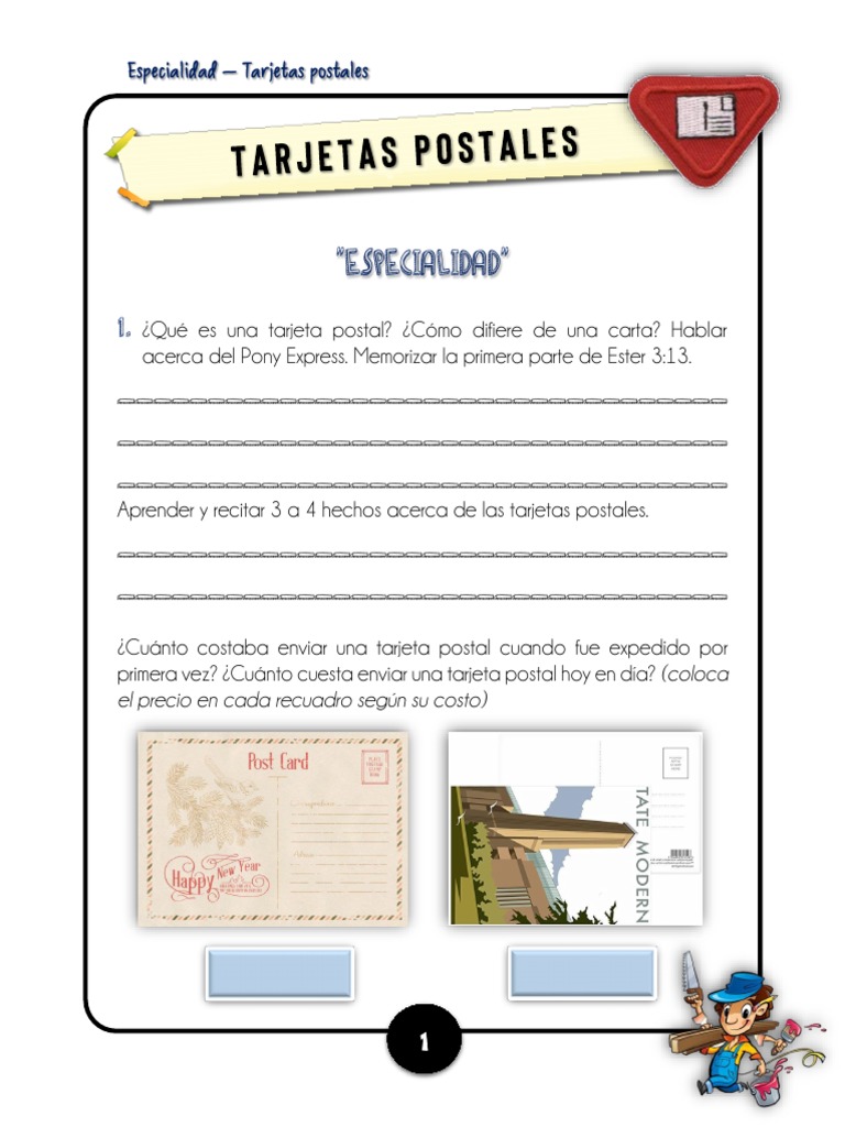 Tarjetas Postales | PDF