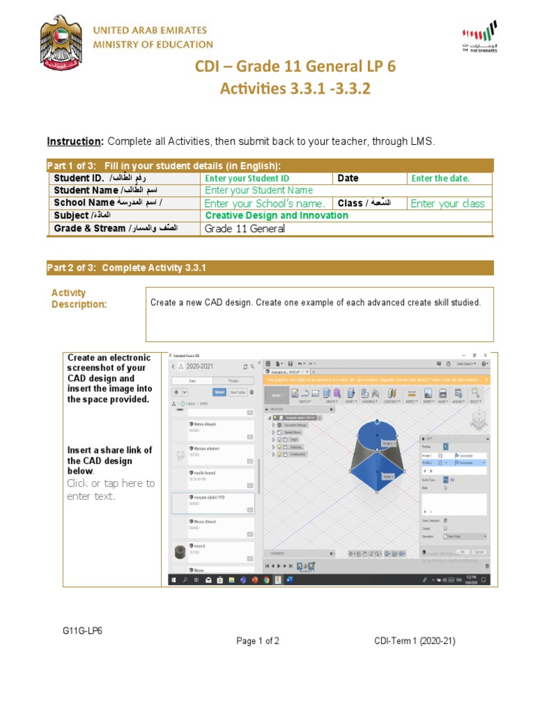 CDI-20-21-T1-G11G -LP6-LMS (1).docx | PDF