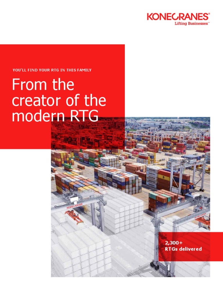 RTG Family Brochure | PDF | Automation | Manufactured Goods