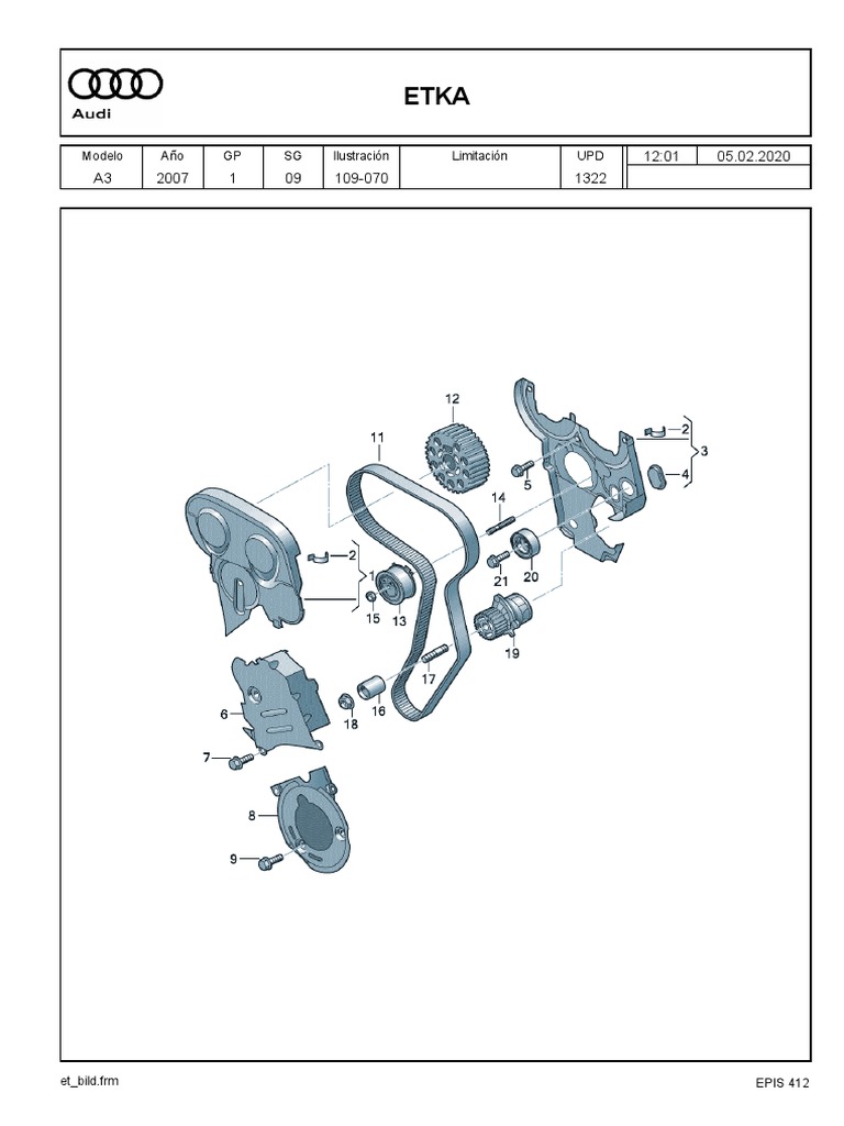 ETKA - Correa Dentada | PDF